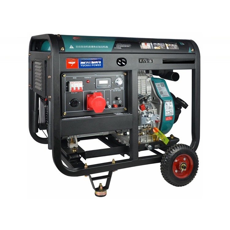 7.0 Kva Silent Diesel Engine Generator Set with AVR and Automatic ...
